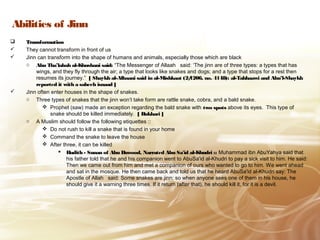 Jinn in islam | PPT | Islam | Religion & Spirituality