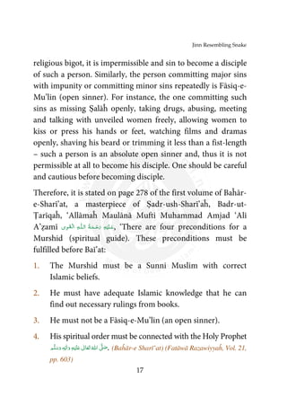 Islamic Book in English: Jinn Resembling a Snake | PDF