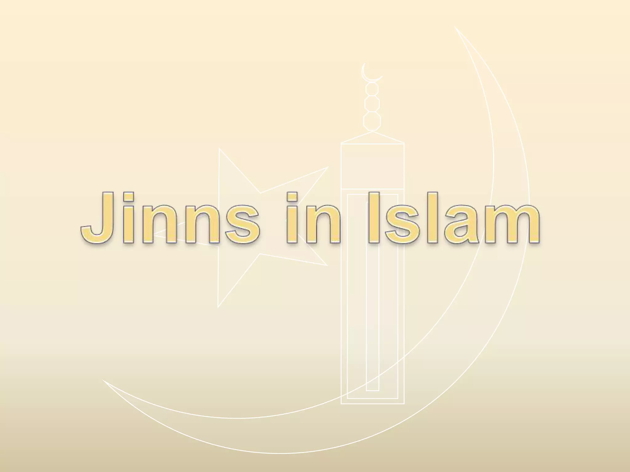 Jinn in Islam | PPTX
