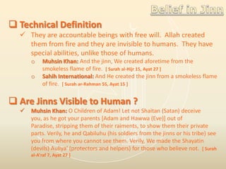 Jinn in Islam | PPTX
