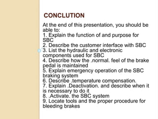sensotronic brake control SBC | PPTX