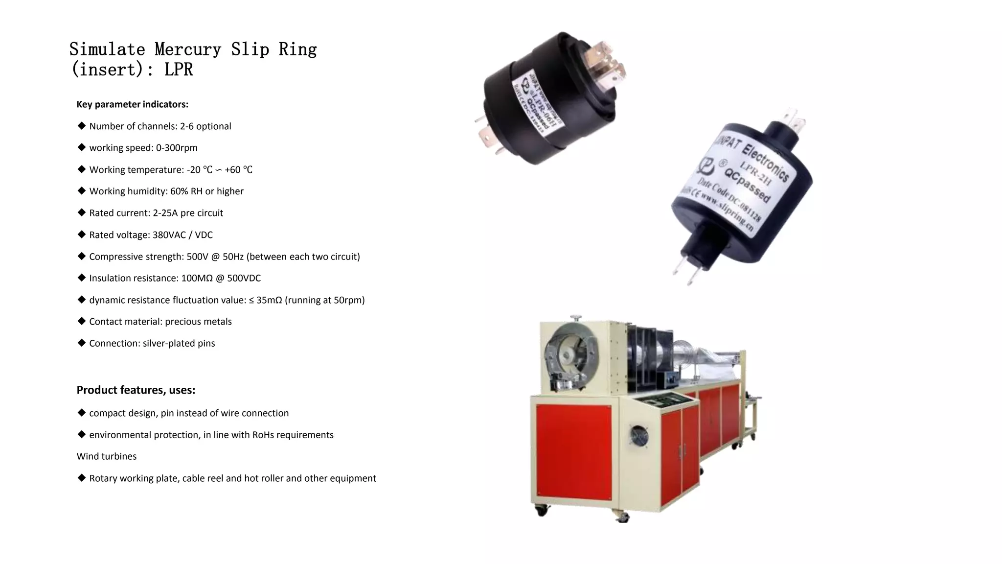 Jinpat Capsule Slip Ring And Separate Slip Ring | PPTX