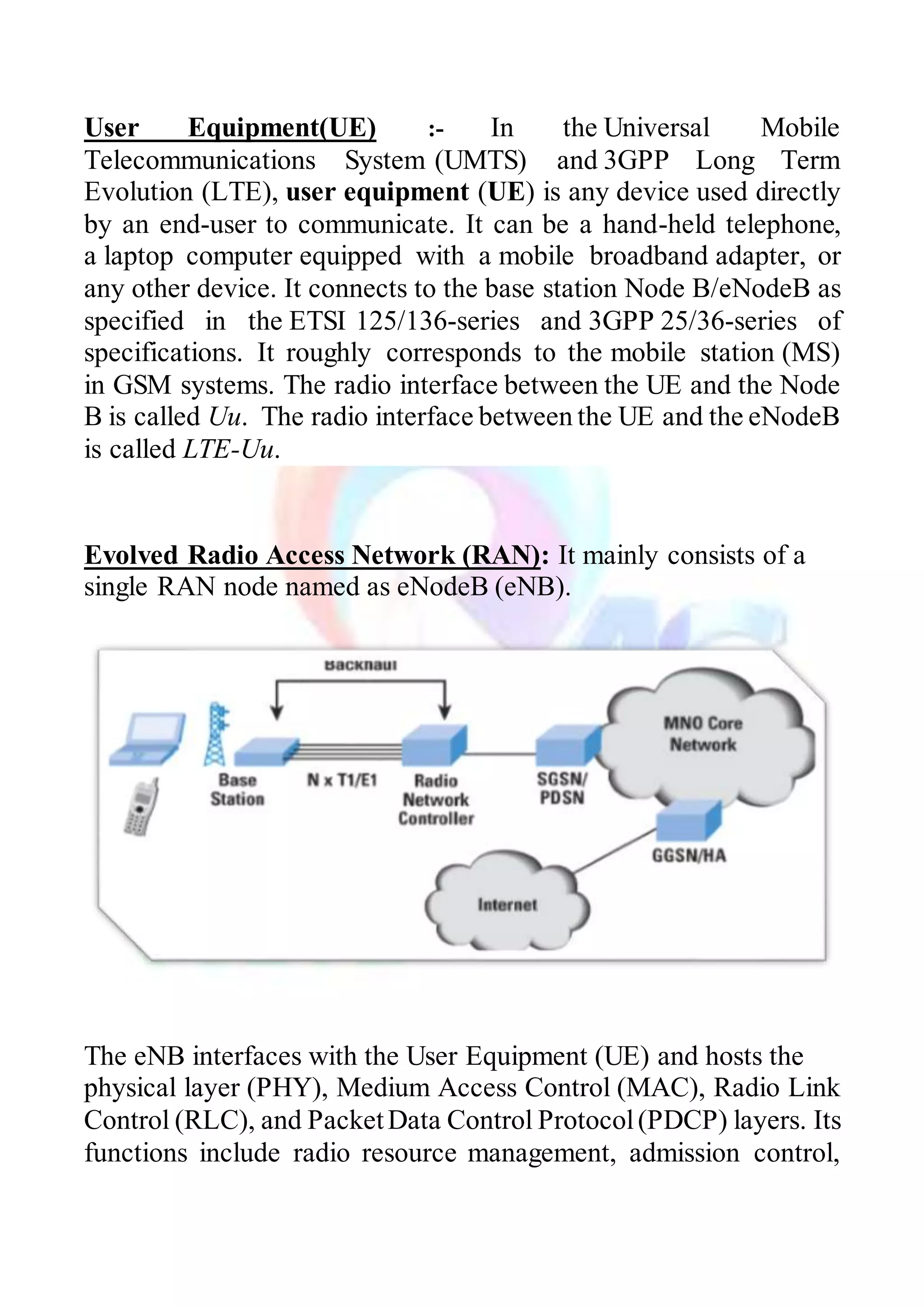 LTE (4G) PROJECT REPORT | DOCX