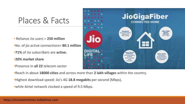 Jio: Marketing startegy and SWOT analysis | PPTX