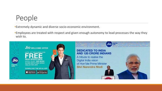 Jio: Marketing startegy and SWOT analysis | PPTX