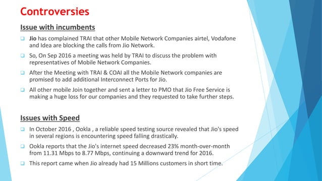 Jio Case Study | PPTX | Internet | Computing