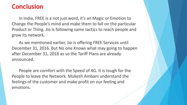 Jio Case Study | PPTX | Internet | Computing