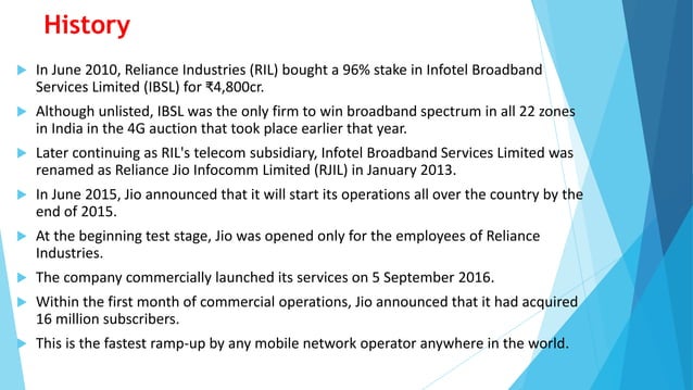 Jio Case Study | PPTX | Internet | Computing