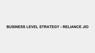 Jio strategic management | PPTX