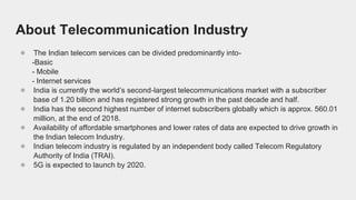 Jio strategic management | PPTX