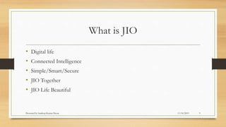 Jio! a success story | PPTX