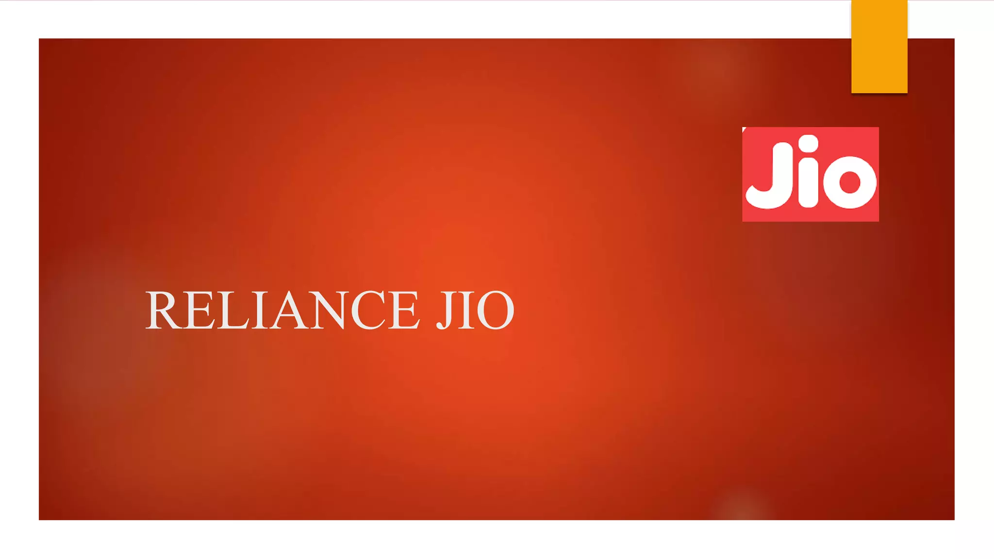 Reliance Jio BPSM | PPT