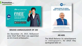 The rise of Jio in the Indian market. | PPTX