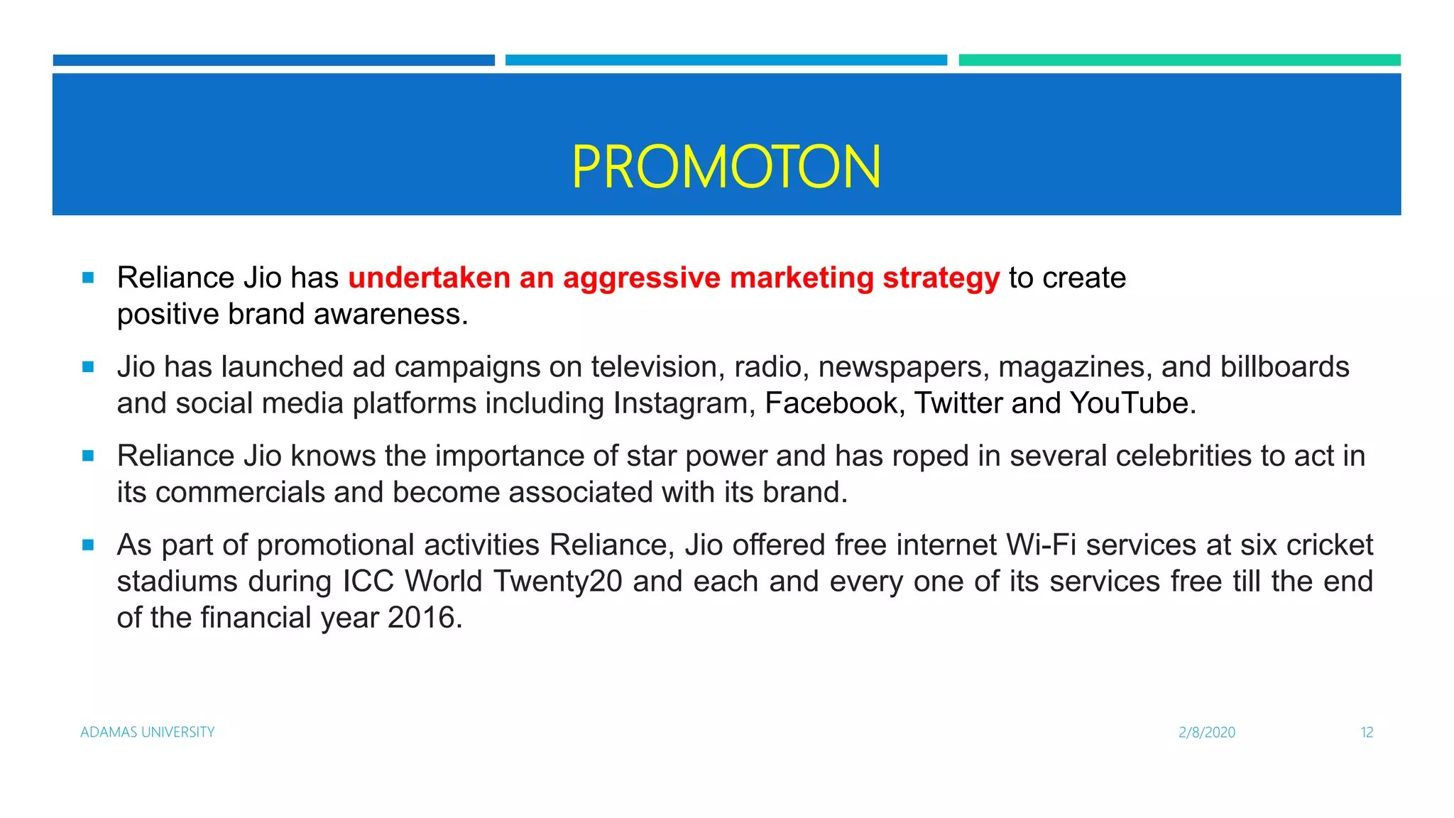 Jio final ppt | PPTX