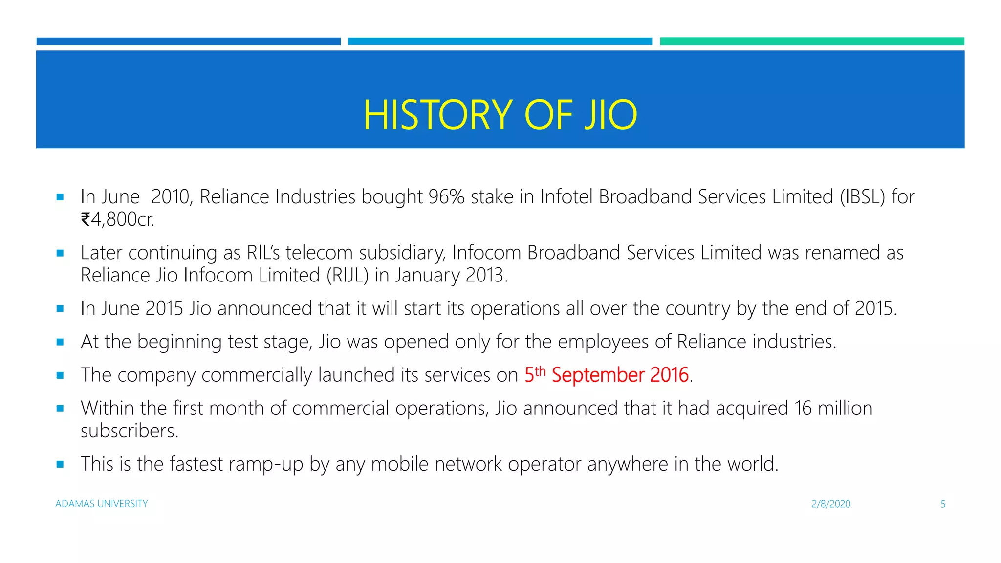 Jio final ppt | PPTX