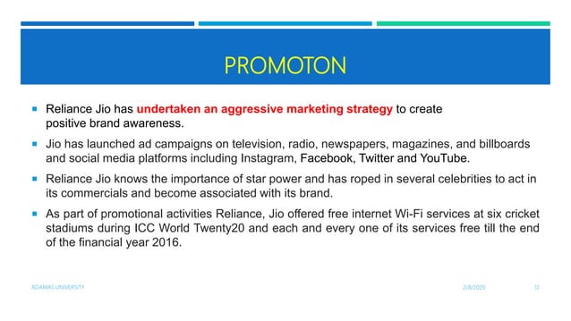 Jio final ppt | PPTX