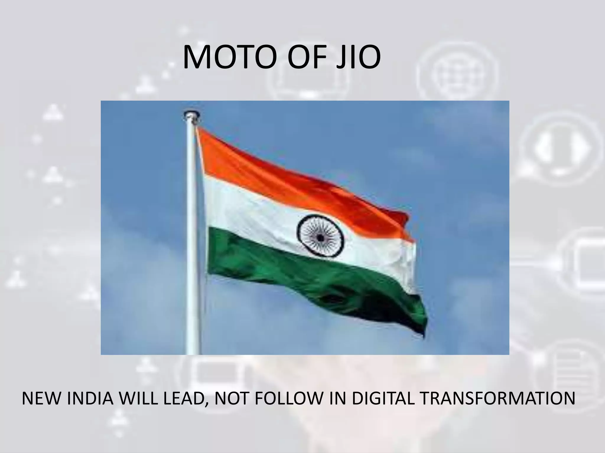 Jio introduced | PPTX