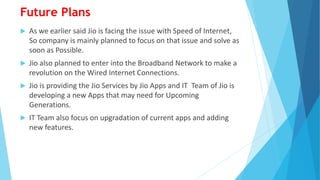 Jio marketing strategy | PPTX