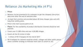 Jio as a game changer in Indian Telecom Service Industry_Manosij Raha | PPT