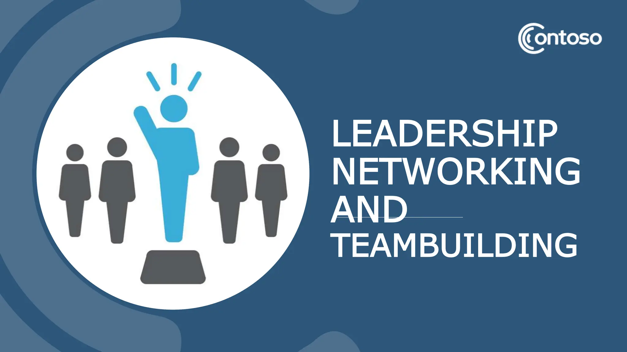 #Leadership networking and team building | PPTX
