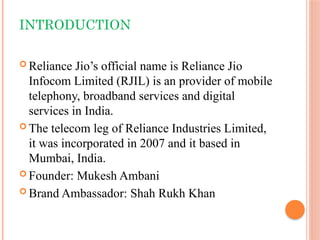 jio ppt (1).pptx PRESENTATION-ON-A-COMPARATIVE-STUDY | PPTX
