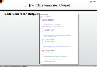 Automatic Value Propagation in Code Generator Templates | PPT