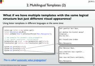 Automatic Value Propagation in Code Generator Templates | PPT