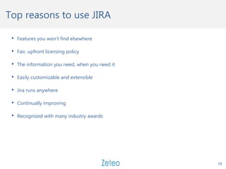 Using JIRA Software for Issue Tracking | PPT