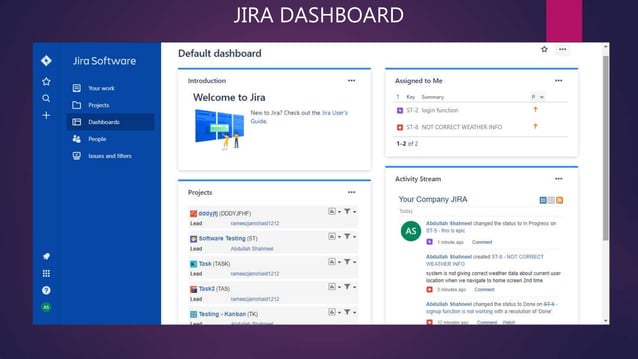 Jira | PPTX | Operating Systems | Computer Software and Applications