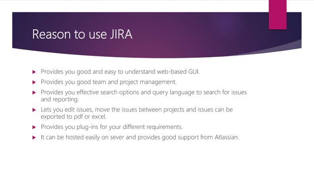 Jira | PPTX | Operating Systems | Computer Software and Applications