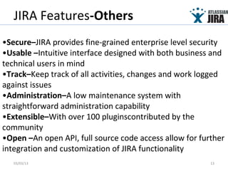 JIRA-An intro | PPT