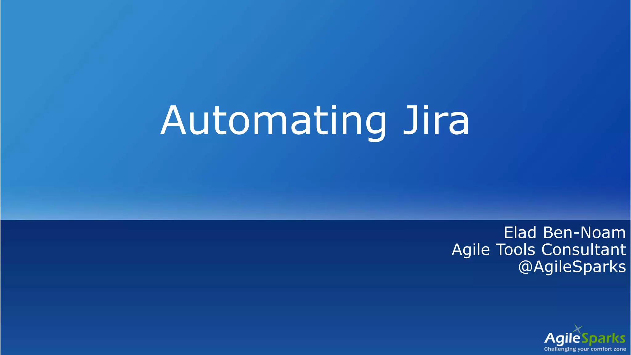 Automation in Jira for beginners | PPTX