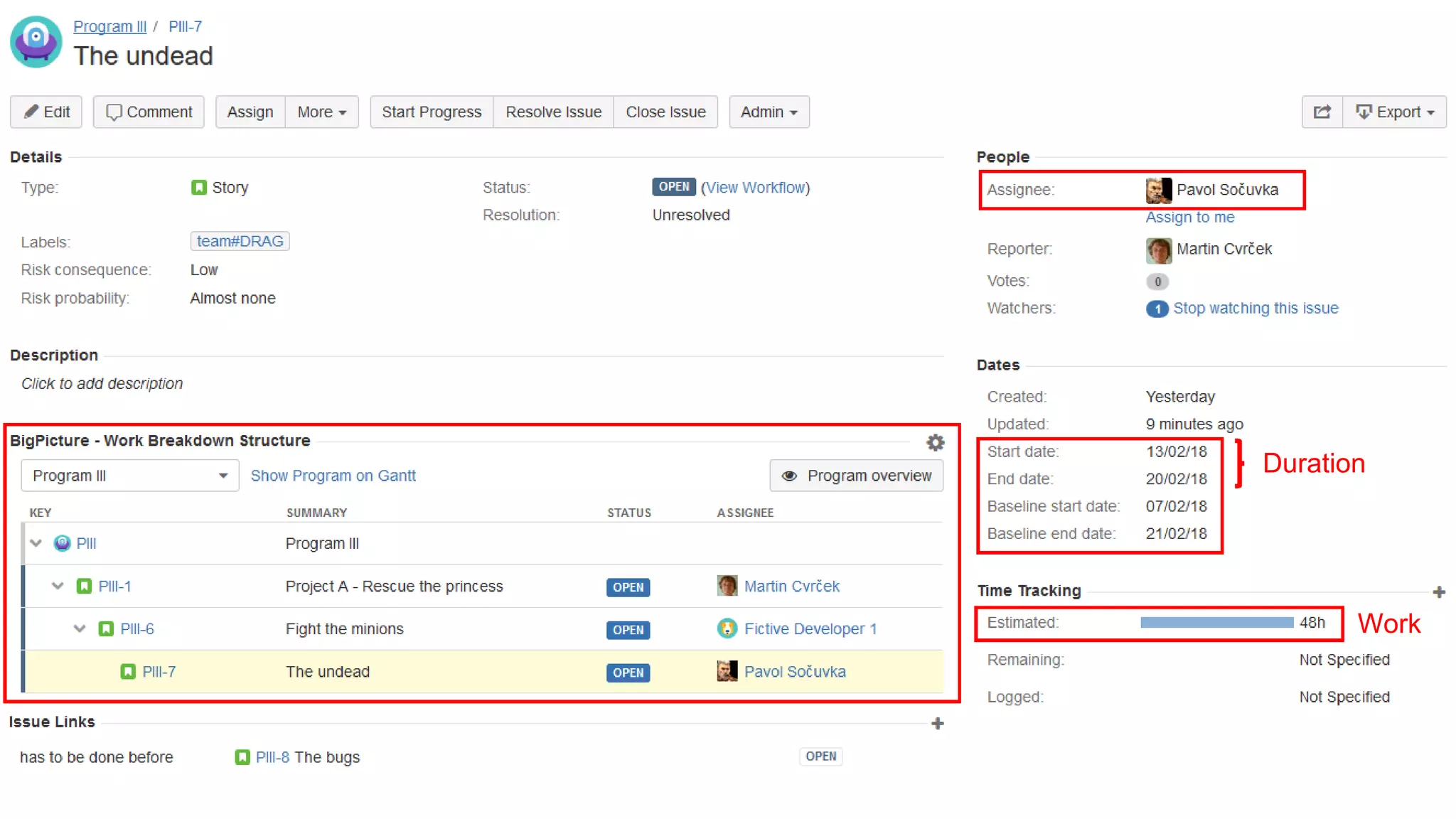 Jira BigPicture | PPTX