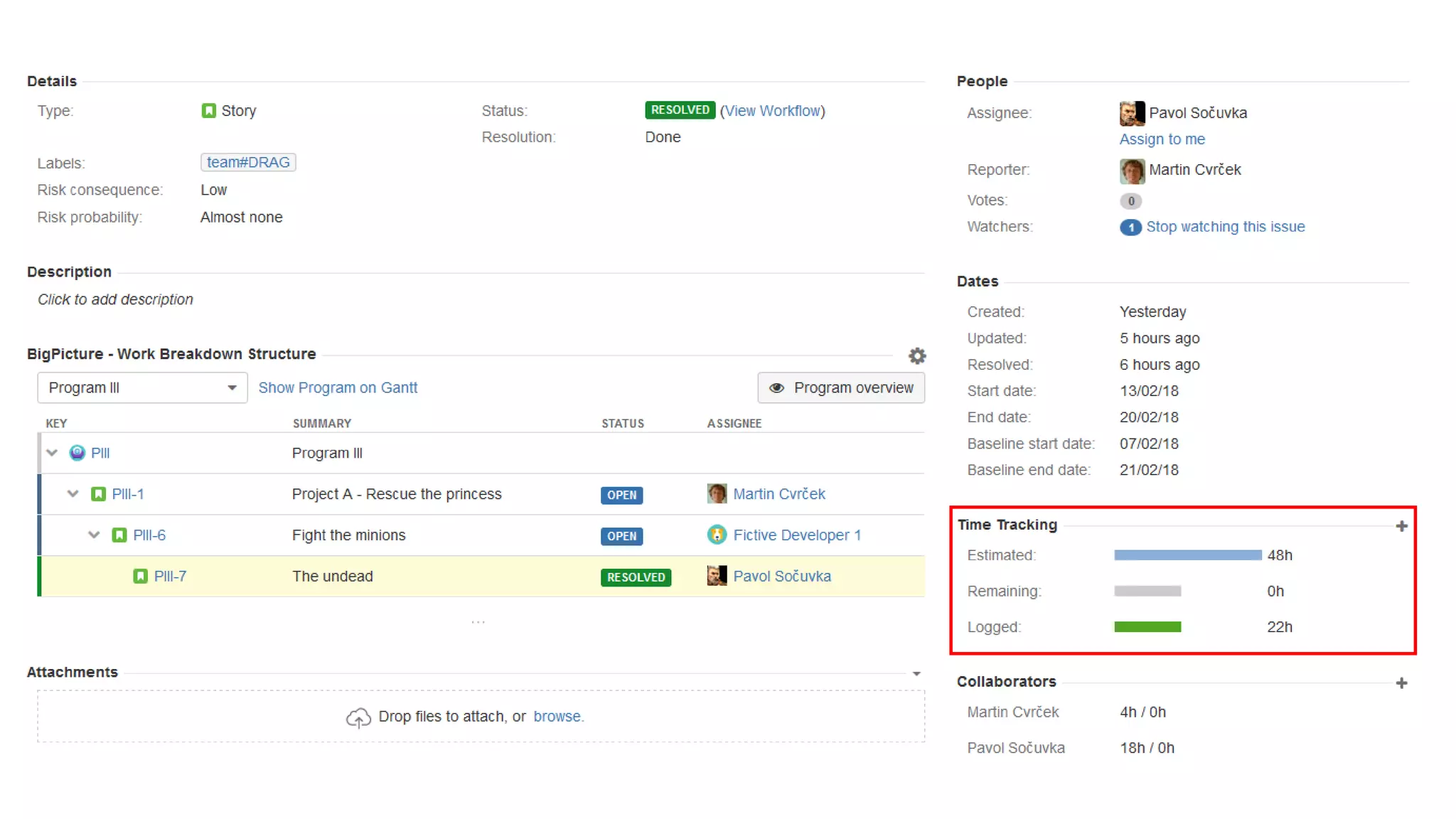 Jira BigPicture | PPTX