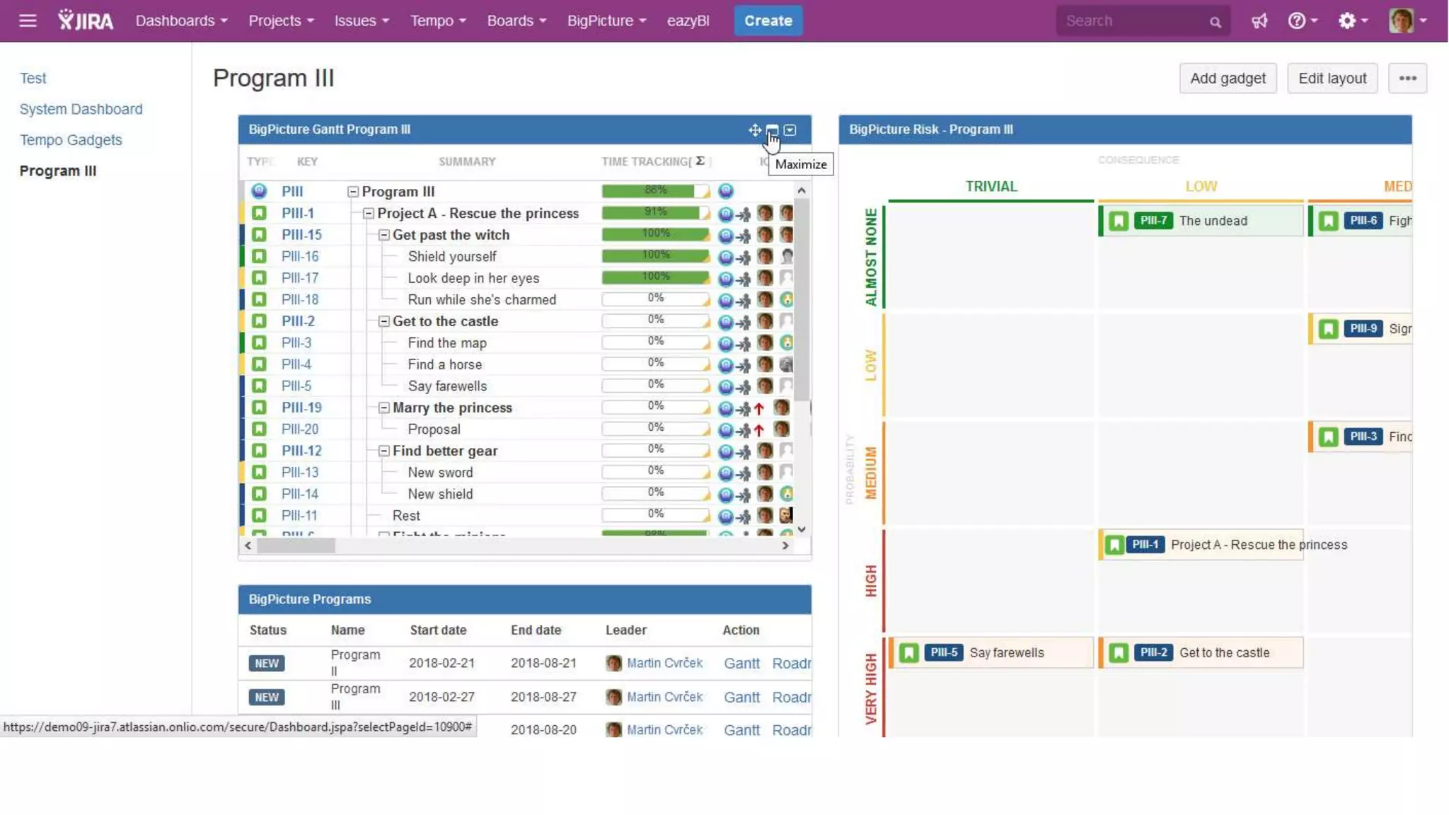 Jira BigPicture | PPTX