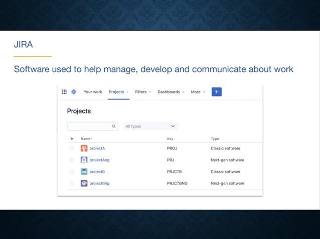 Jira Overview_presentation_simple_pres.ppt | Computer Software and Applications | Computing