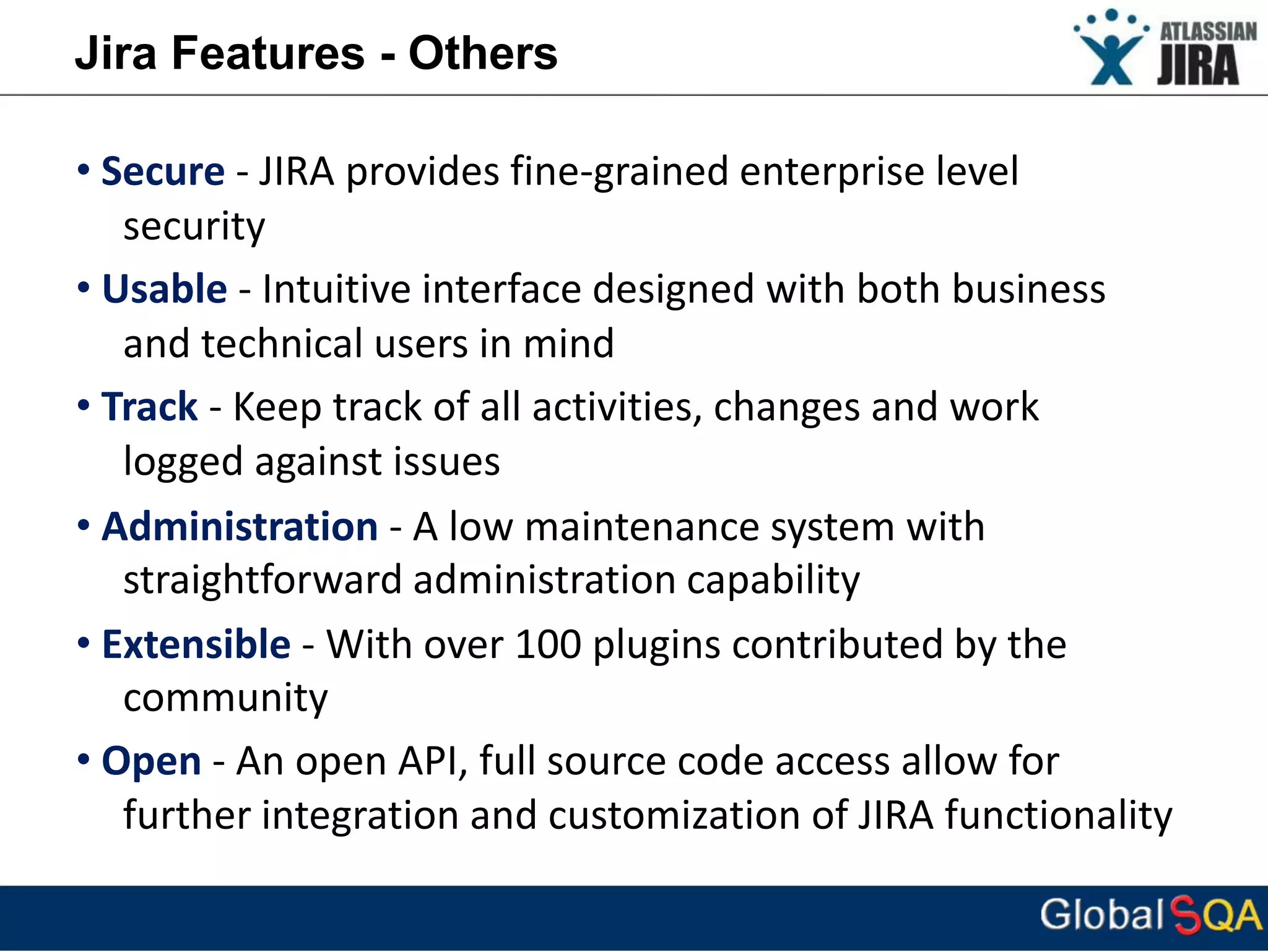 Introduction to Jira - Bug Tracking tool | PDF