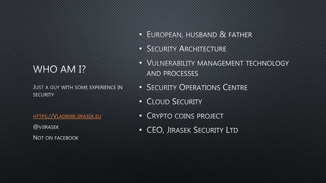 Vulnerability Management @ DevSecOps London Gathering | PPTX ...