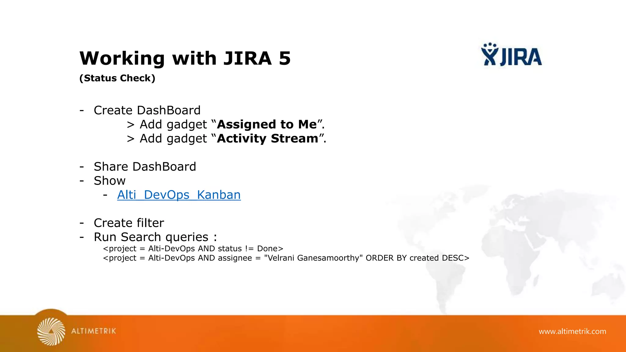 Jira training | PPTX