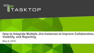 How to Integrate Multiple Jira Instances to Improve Collaboration, Visibility and Reporting | PPT