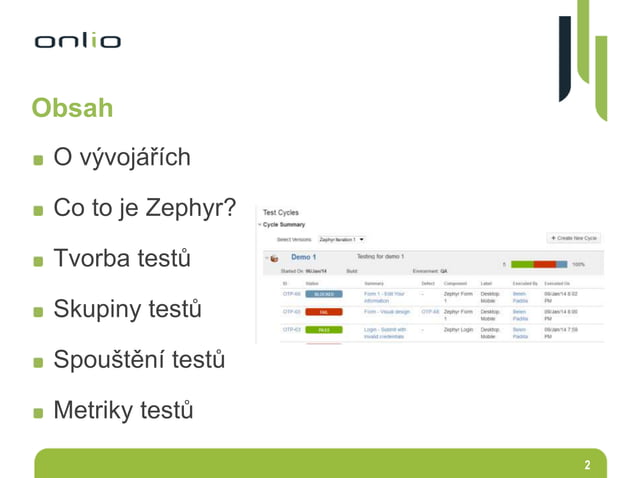 JIRA Zephyr - Test Management | PPTX