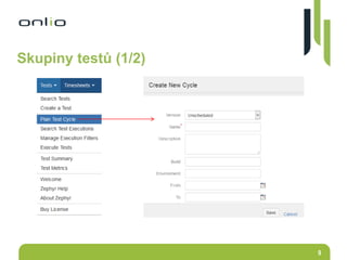 JIRA Zephyr - Test Management | PPTX