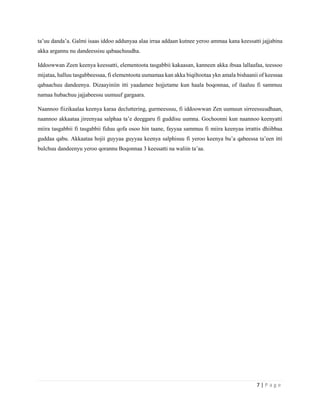 JIREENYA SALPHAA FI GAMMACHUU QABU JIRAACHUU | PDF