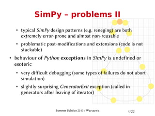 ETOS discrete event simulation framework focused on easier team cooperation | PDF