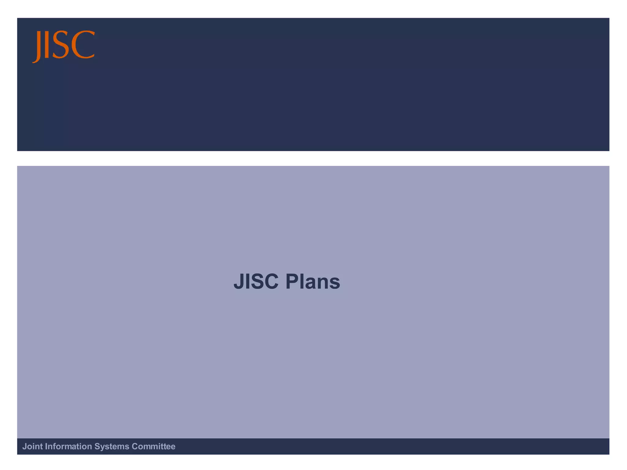 JISC Access and Identity Management: Future Directions | PPT