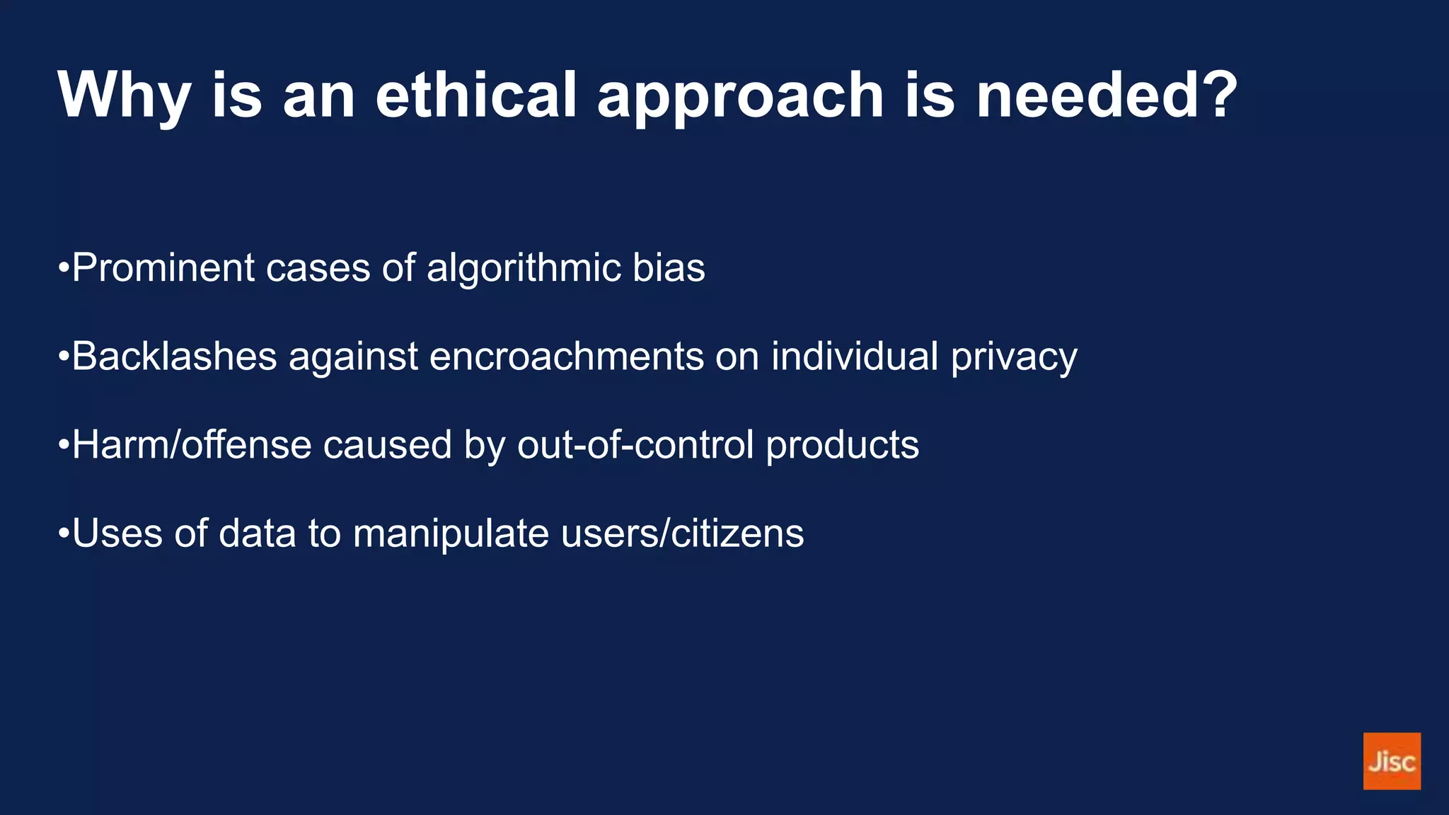 An introduction to the ethics of AI in education | PPTX