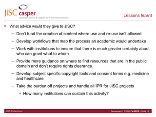 Jisc Casper Cetis Oer Meeting 270209 | PPT