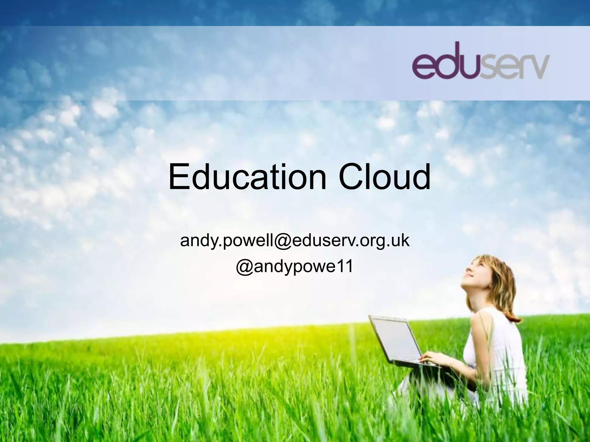 Eduserv Education Cloud | PPTX
