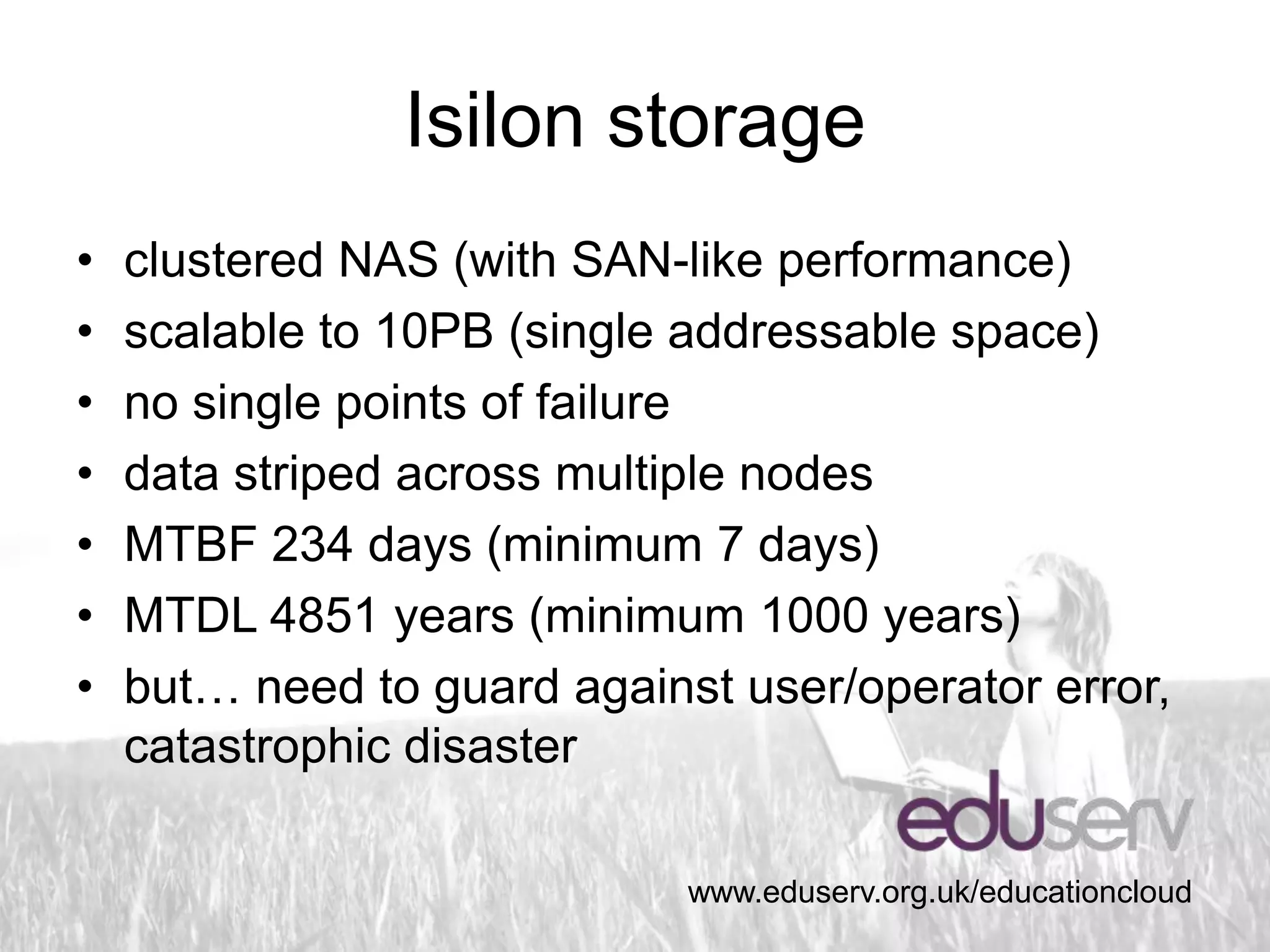 Eduserv Education Cloud | PPTX