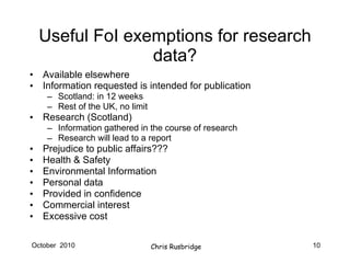 Frequently-asked questions on Freedom of Information and Environmental ...